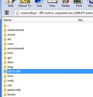 META INF - что это такое